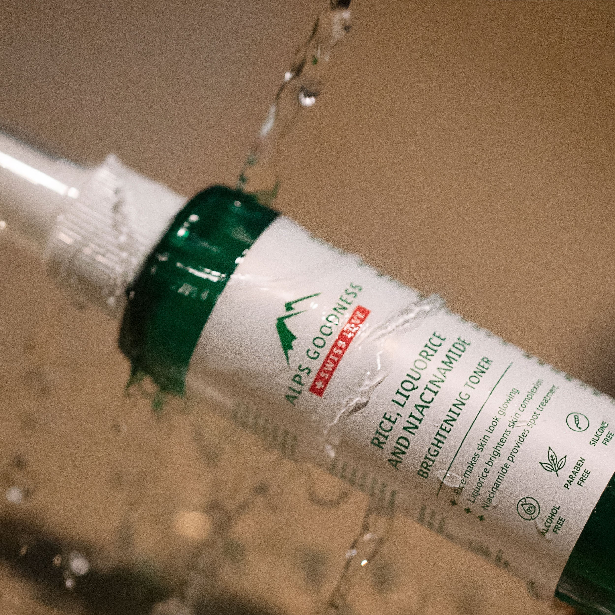 Alps Goodness Rice, Liquorice & Niacinamide Brightening Toner for Norm